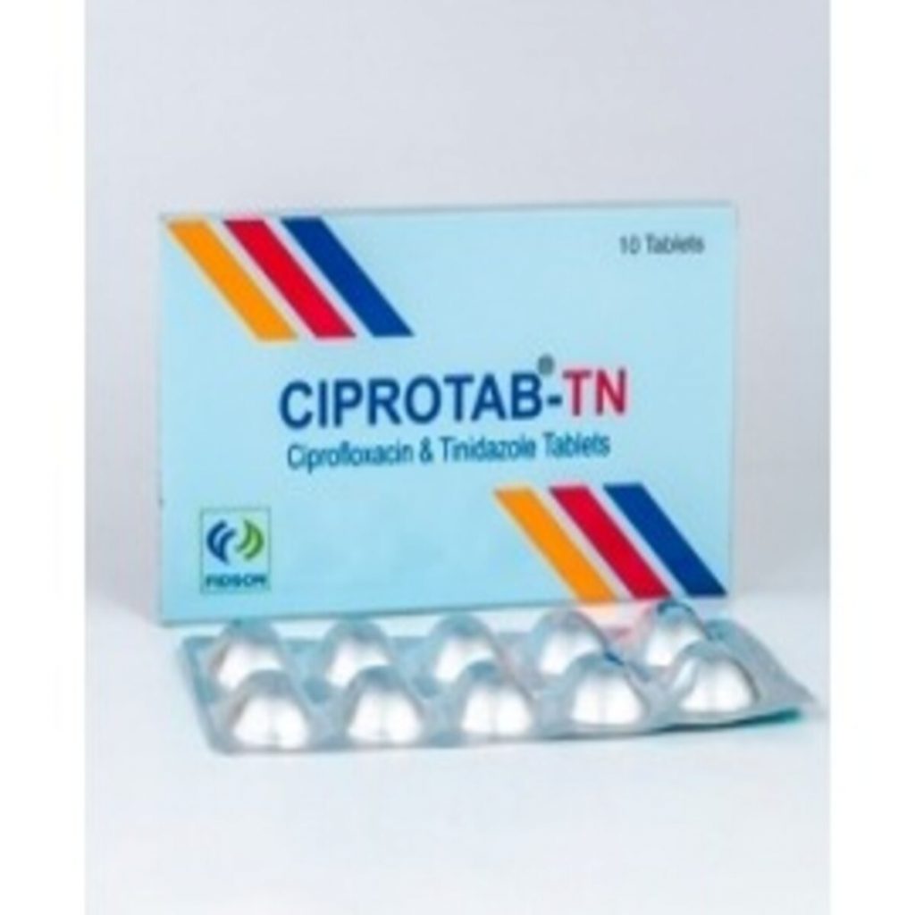 Ciprotab TN Tablets, 10 Tablets - Asset Pharmacy
