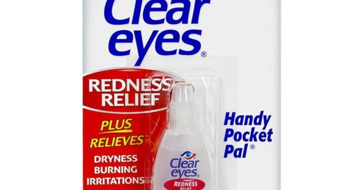 Clear Eyes Redness Relief Eye Drops, 6ml - Asset Pharmacy