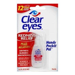 Clear Eyes Redness Relief Eye Drops, 6ml - Asset Pharmacy
