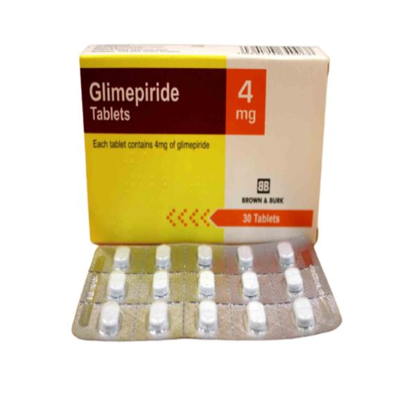 Glimepiride 4mg Tablets, 30 Tablets - Asset Pharmacy
