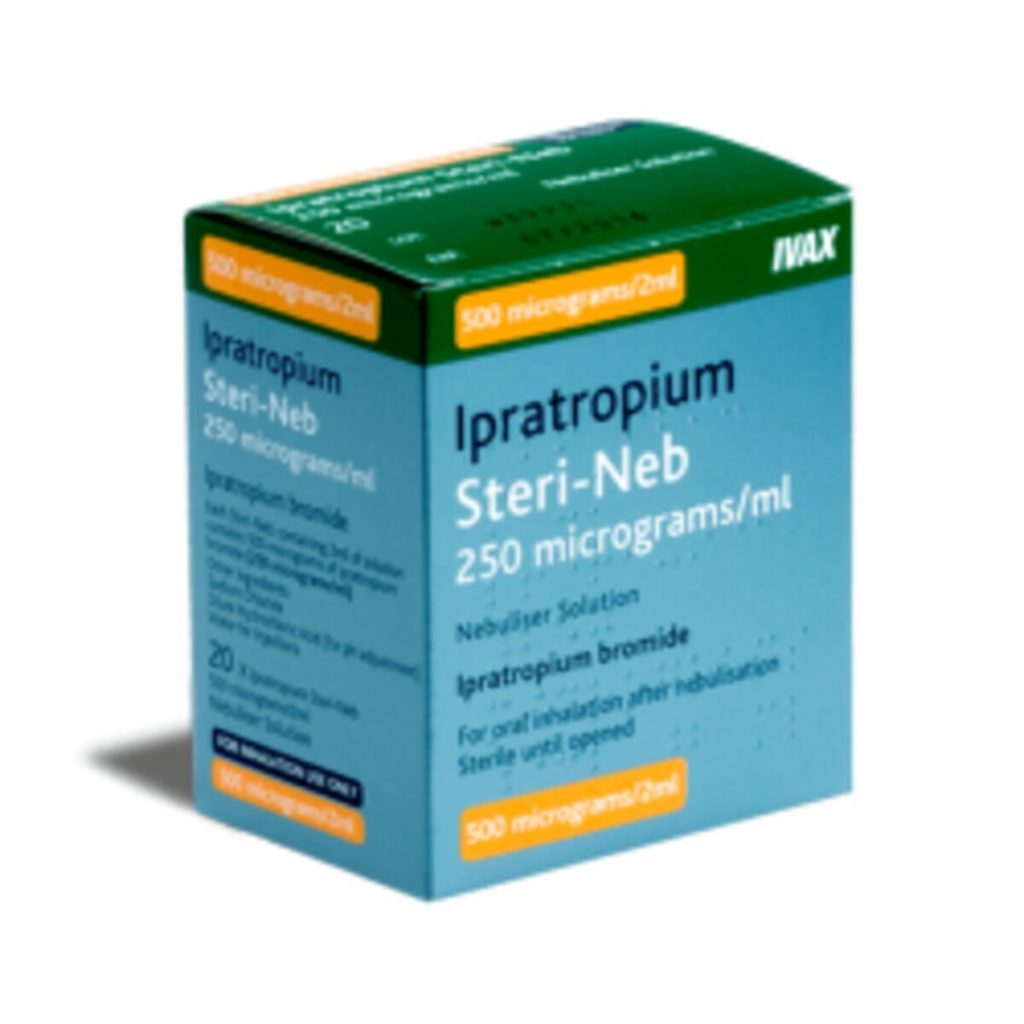 Ipratropium Bromide Nebuliser Solution 250mcg, 20 Nebules - Asset Pharmacy