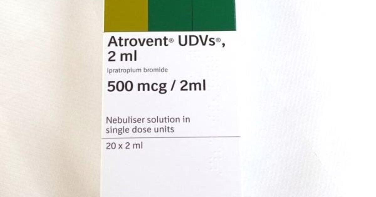 Ipratropium Bromide Nebuliser Solution 500mcg/2ml, 20 Nebules - Asset ...