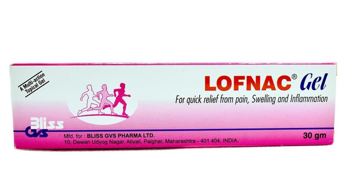 Lofnac Gel - Diclofenac Gel, 30g - Asset Pharmacy