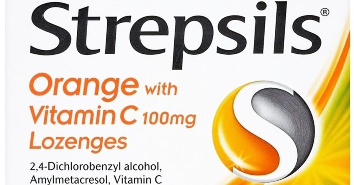 Strepsils Orange With Vitamin C Lozenges, 24 Lozenges - Asset Pharmacy