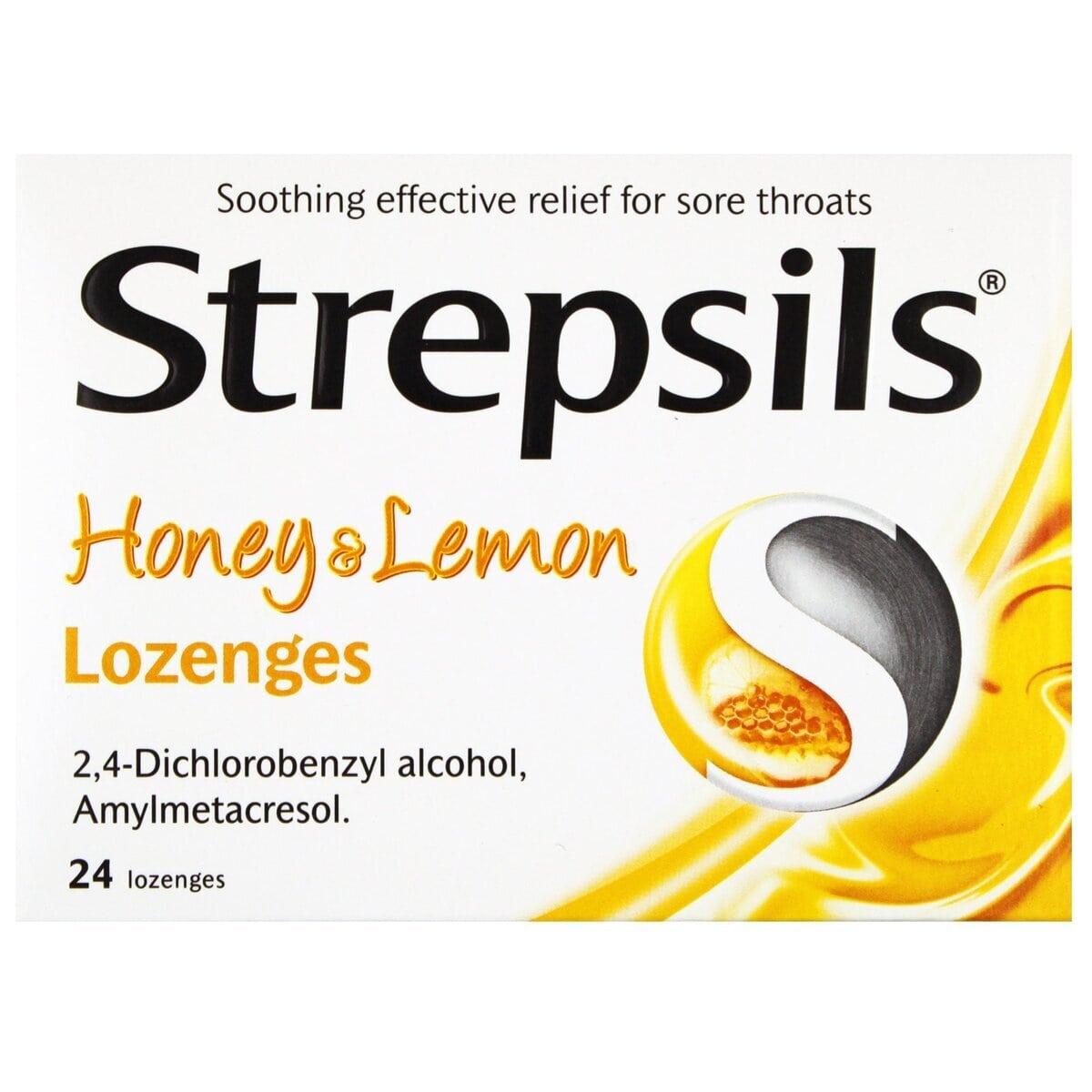 Strepsils Extra Triple Action Cherry Lozenges, 24 - Asset Pharmacy