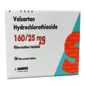 Valsartan HCT 160mg/25MG Tablets, 28 Tablets - Asset Pharmacy