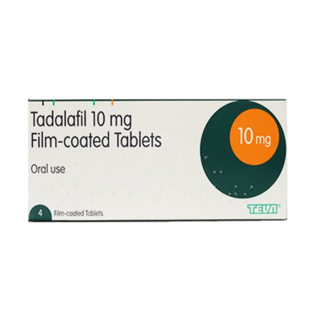 Tadalafil 10mg Tablets, 4 Tablets - Asset Pharmacy
