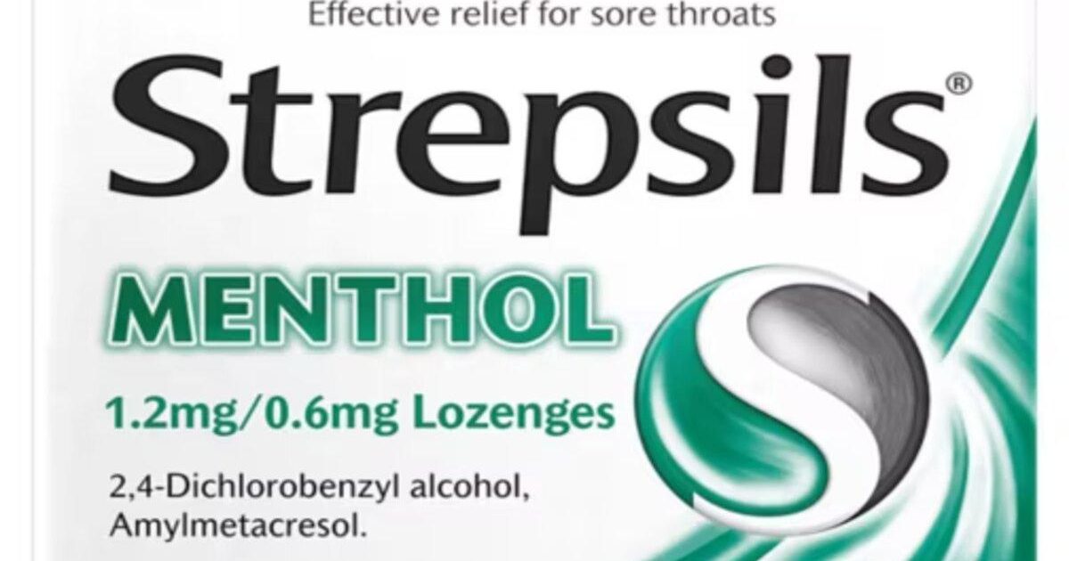 Strepsils Menthol Lozenges, 36 Lozenges - Asset Pharmacy