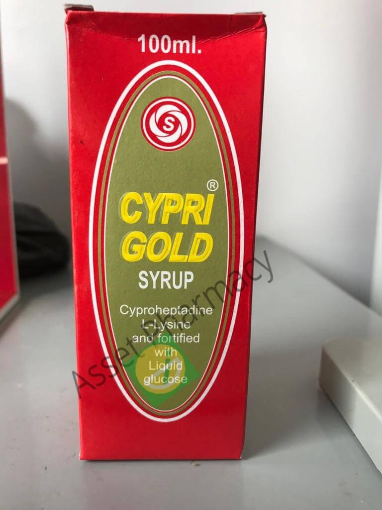 Cypri Gold Syrup 100ML - Asset Pharmacy