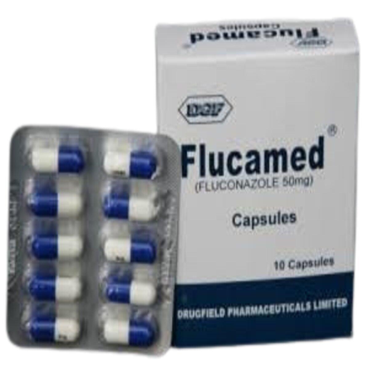 Flucamed 50mg Fluconazole 50mg Capsules 10 Capsules Asset Pharmacy