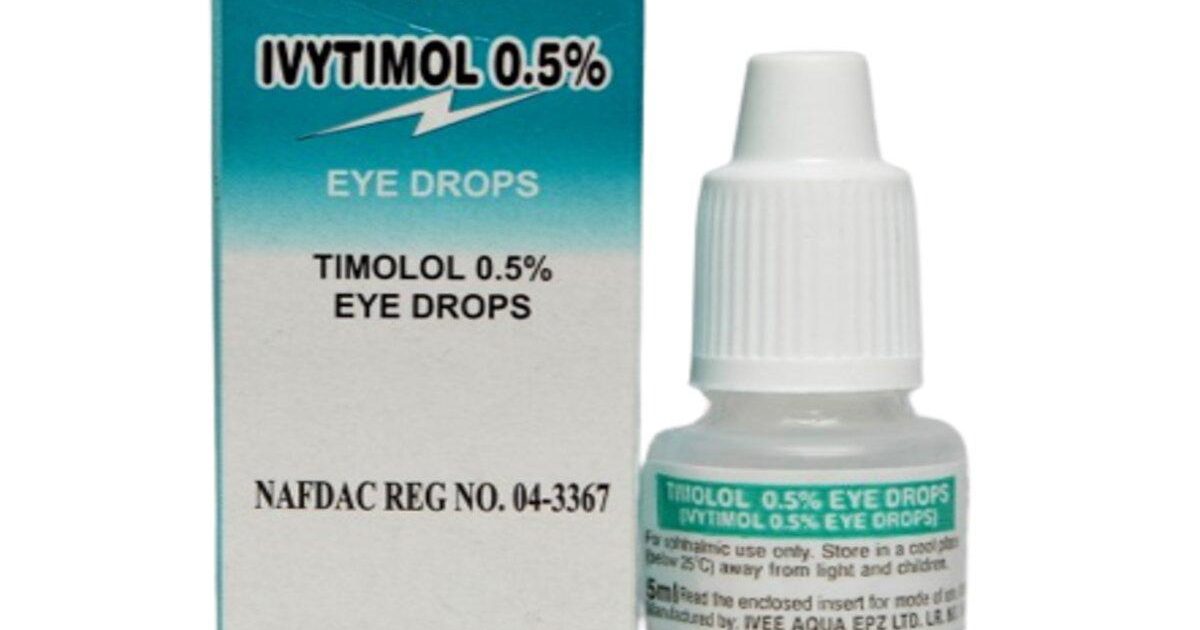Ivytimol 0.5% Eye Drops - Timolol, 5ml - Asset Pharmacy