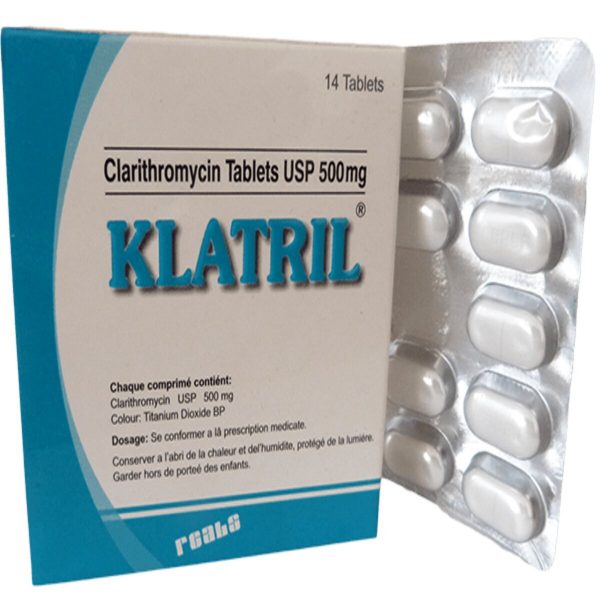 Clarithromycin 500mg Tablets, 10 Tablets - Asset Pharmacy