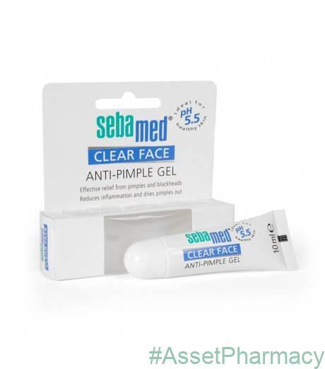 Sebamed Clear Face Anti-Pimple Gel 10ml - Asset Pharmacy