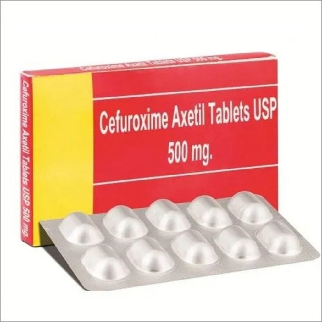 Cefuroxime 500mg Tablet, 10 Tablets - Asset Pharmacy
