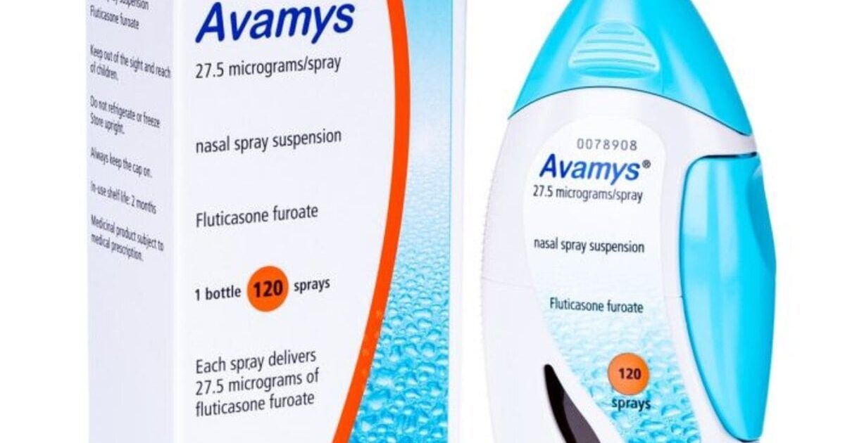 Avamys Nasal Spray - Fluticasone 27.5mcg, 120 Doses - Asset Pharmacy