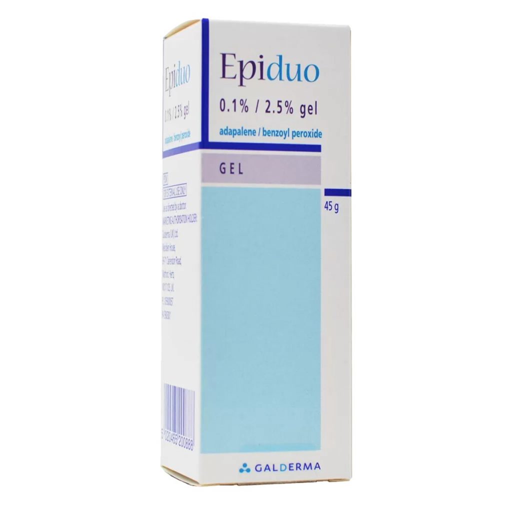 Epiduo Gel ).1% – Adapalene Benzoyl Peroxide, 45g - Asset Pharmacy