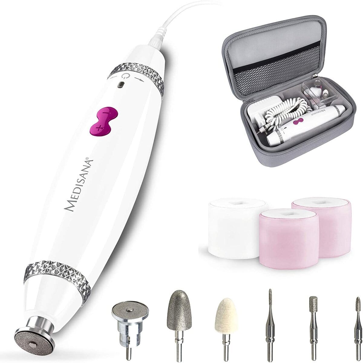Medisana Cordless Pedicure Manicure Set MPA - Asset Pharmacy