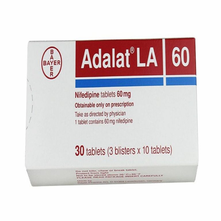Adalat Tablets - Asset Pharmacy