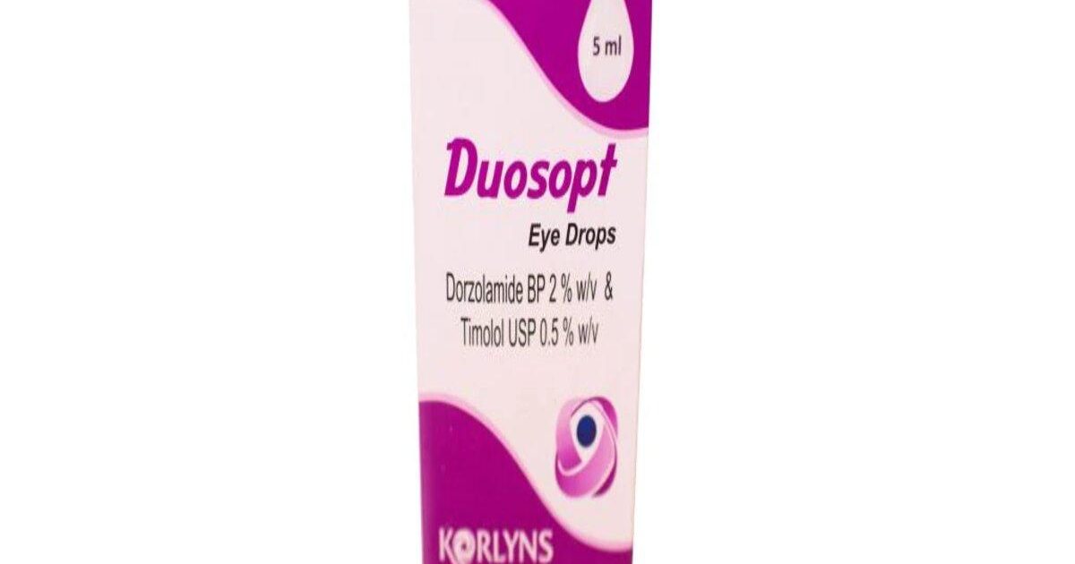 Duosopt Eye Drops - Dorzolamide Timolol, 5ml - Asset Pharmacy