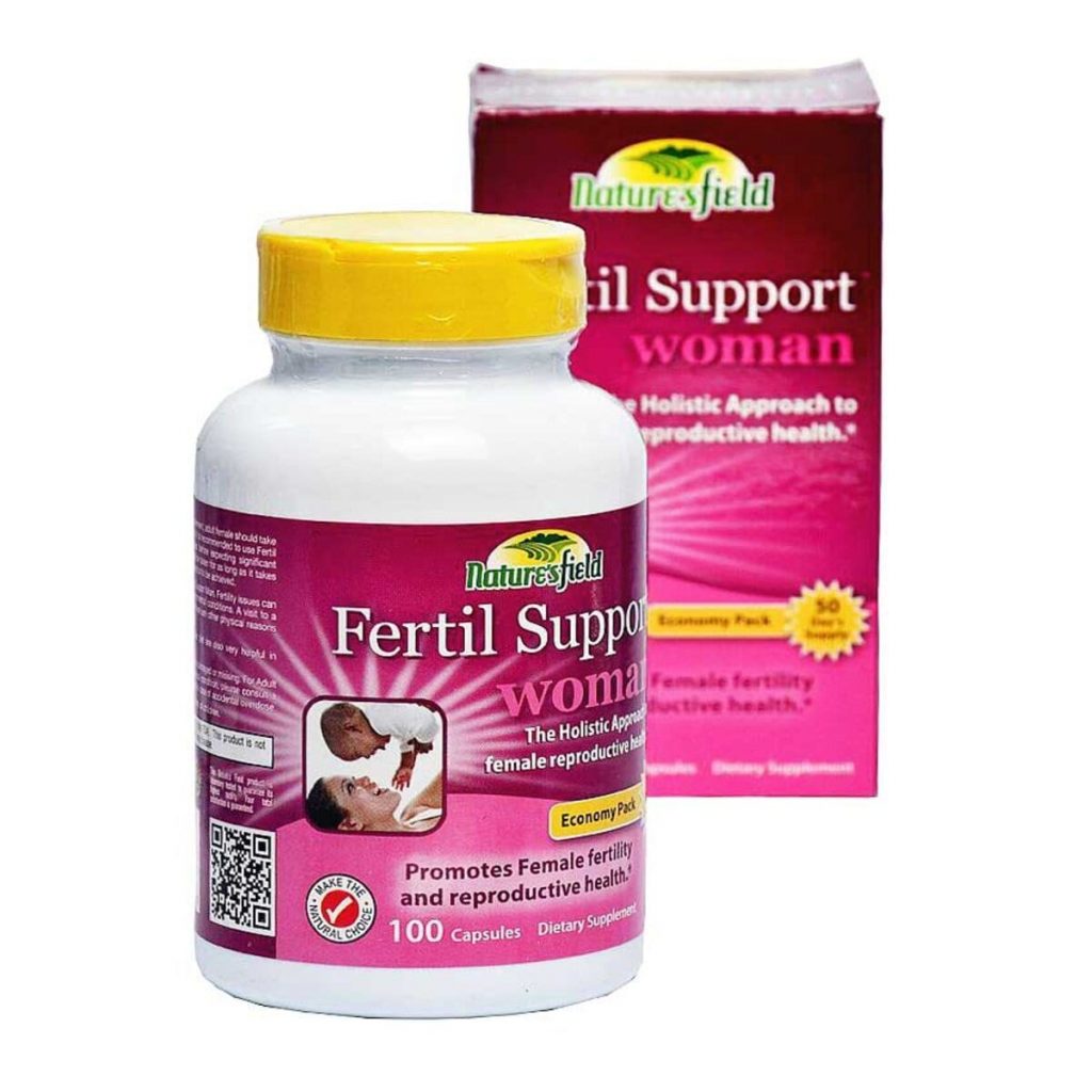 Nature's Field Fertil Support Woman, 100 Capsules - Asset Pharmacy