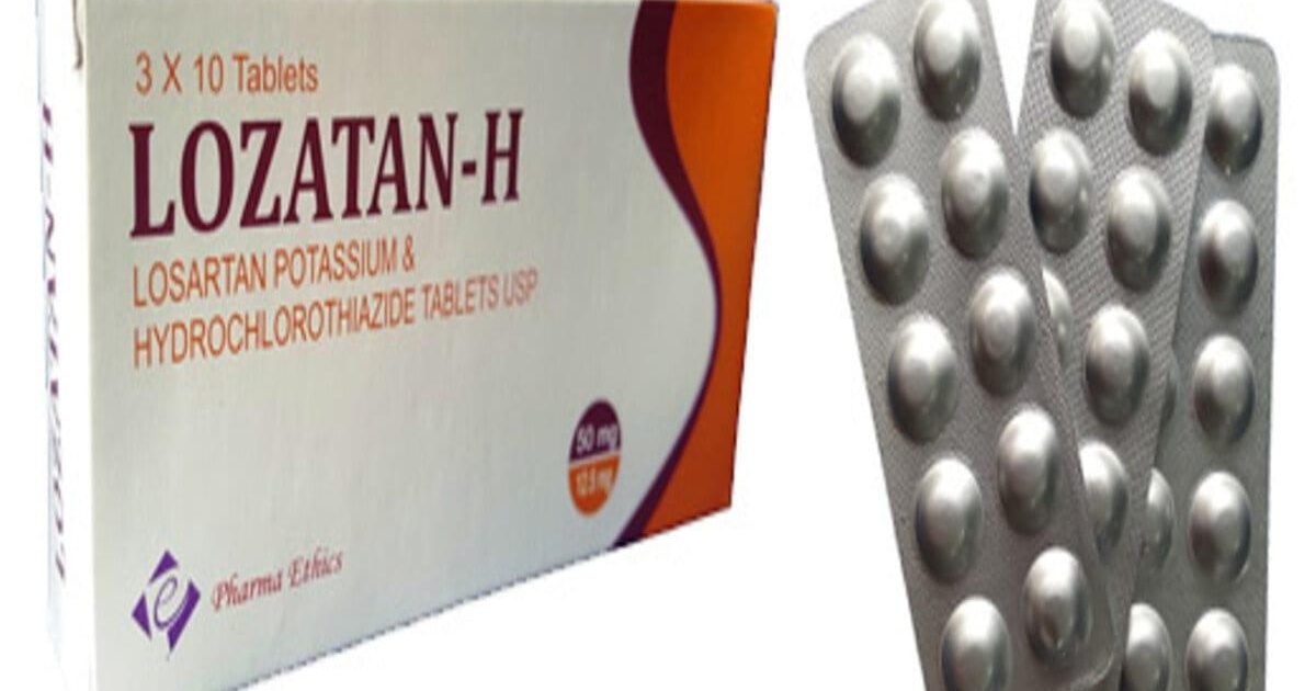 Losartan Hydrochlorothiazide 50mg/12.5 Mg, 30's - Asset Pharmacy