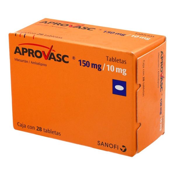 AproVasc 150mg/10mg - Irbesartan Amlodipine, 28's - Asset Pharmacy
