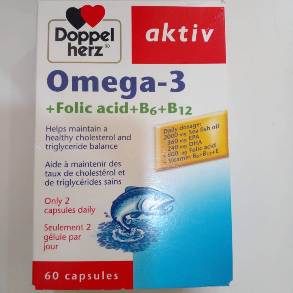 Doppelherz Aktiv Omega-3 Capsules - Asset Pharmacy