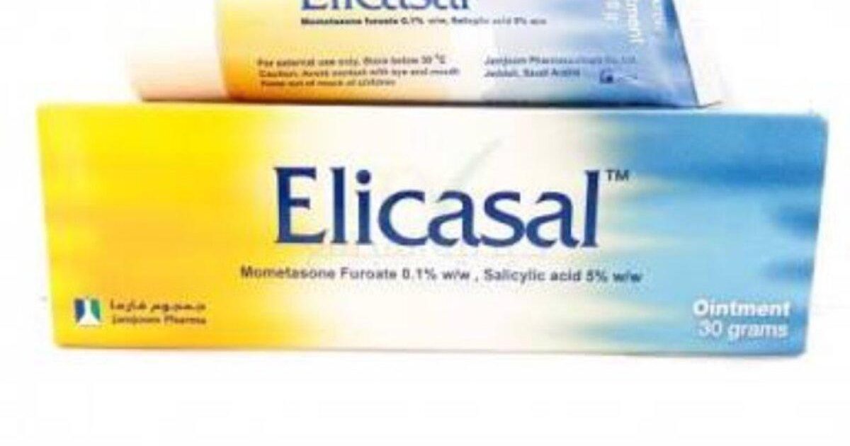 Elicasal Ointment - Mometasone 0.1% Salicyclic Acid 5%, 30g - Asset ...