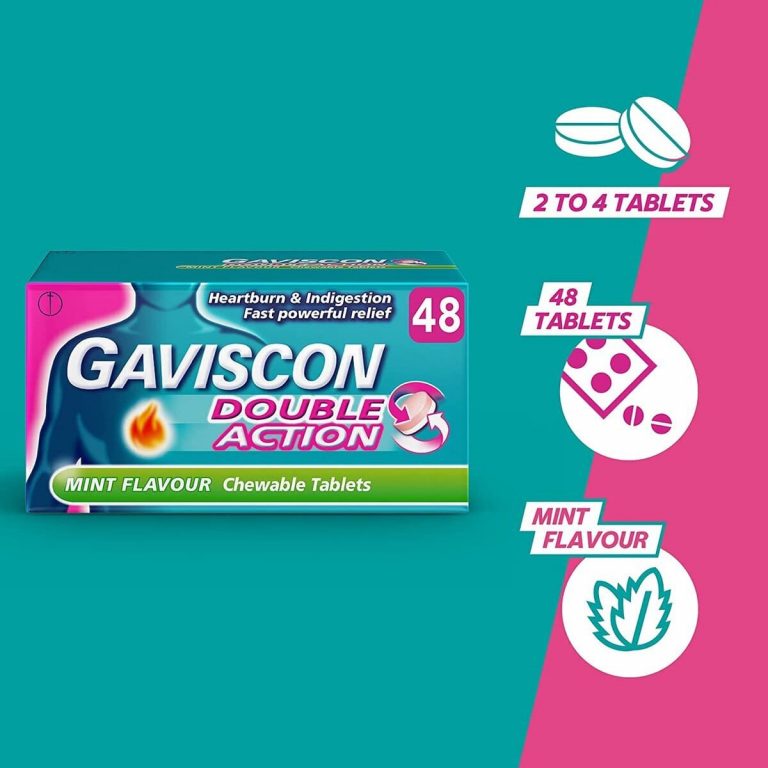 Gaviscon Double Action Chewable Tablets - Asset Pharmacy