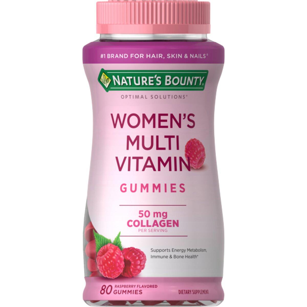 Nature's Bounty Womens Multivitamin Gummies, 80's - Asset Pharmacy