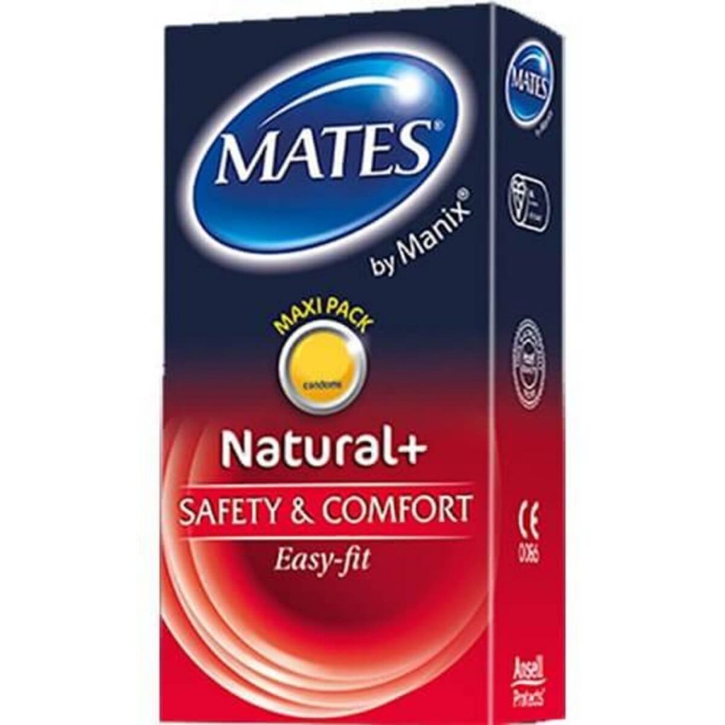 Buy Mates Natural Condoms, 12 Condoms - Asset Pharmacy
