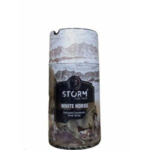 Storm White Horse Perfumed Deodorant Body Spray For Men - Asset Pharmacy