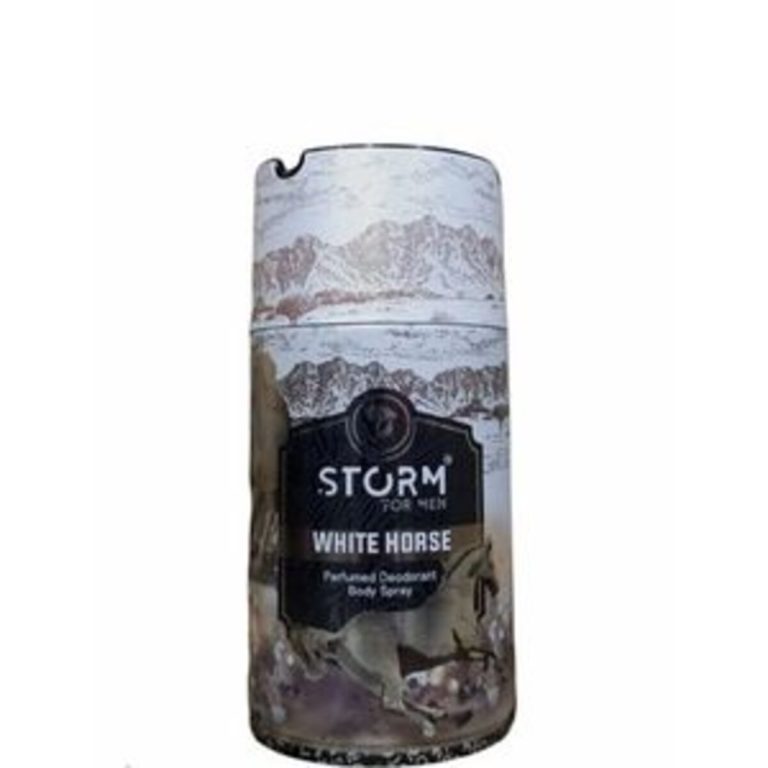 Storm White Horse Perfumed Deodorant Body Spray For Men - Asset Pharmacy