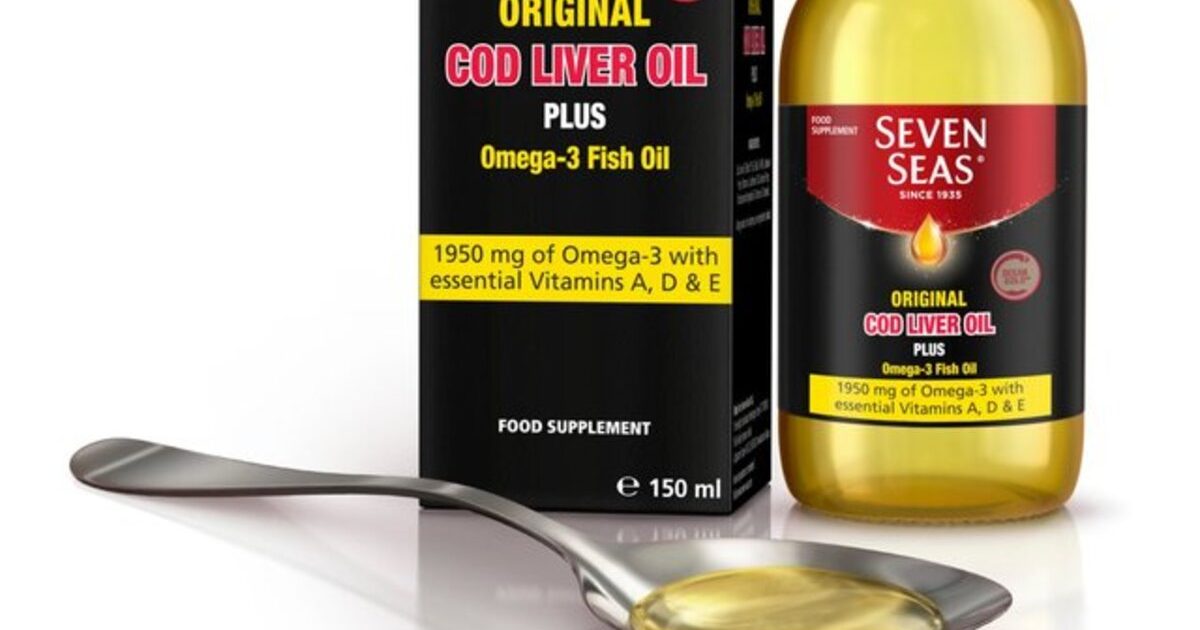 Seven Seas Cod Liver Oil Plus Omega 3 Liquid, 100ml - Asset Pharmacy