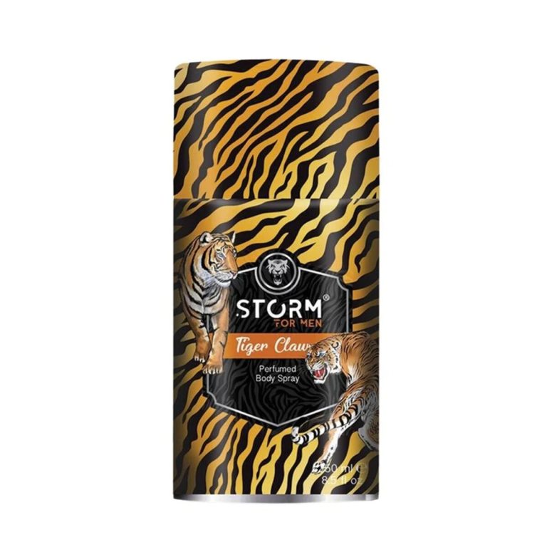 Storm Tiger Claw Deodorant Body Spray For Men - Asset Pharmacy