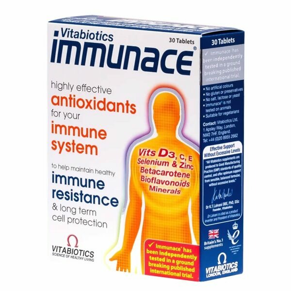 Vitabiotics Immunace, 30 Tablets - Asset Pharmacy